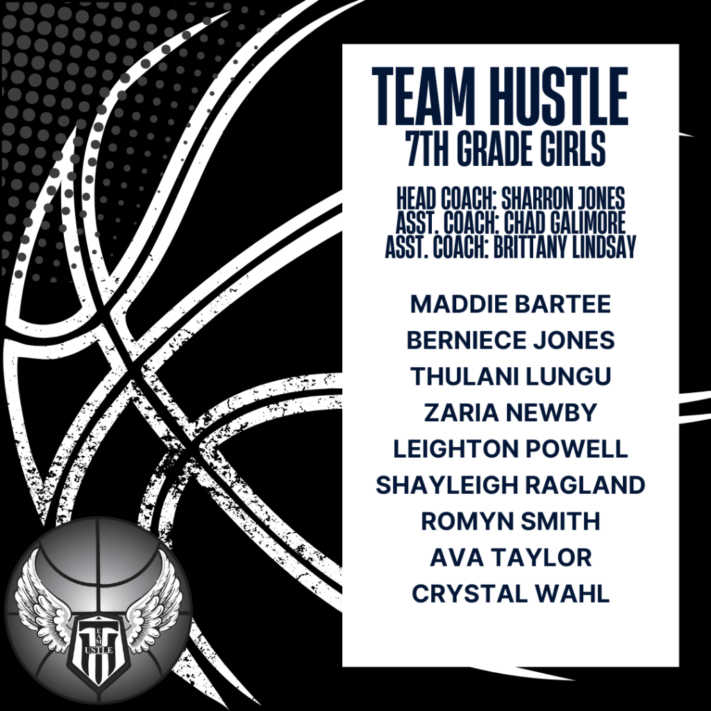 2025 7TH GRADE GIRLS ROSTER – Team Hustle Culpeper