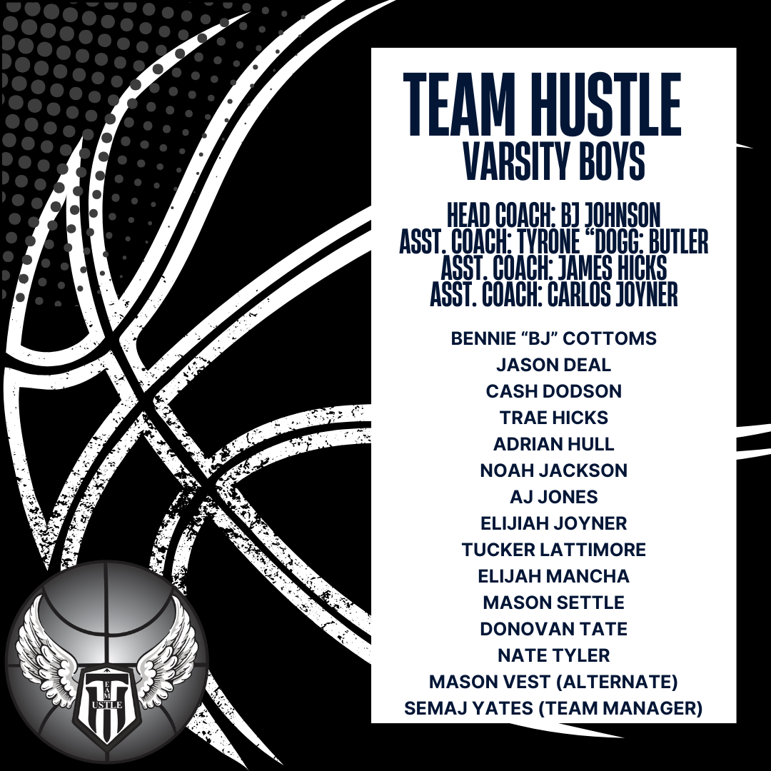 2025 VARSITY BOYS ROSTER – Team Hustle Culpeper